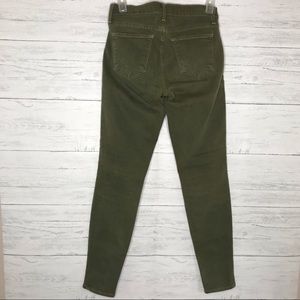 J Brand | Jeans | J Brand Roz Vin Mantis Green Moto Skinny Jeans | Poshmark